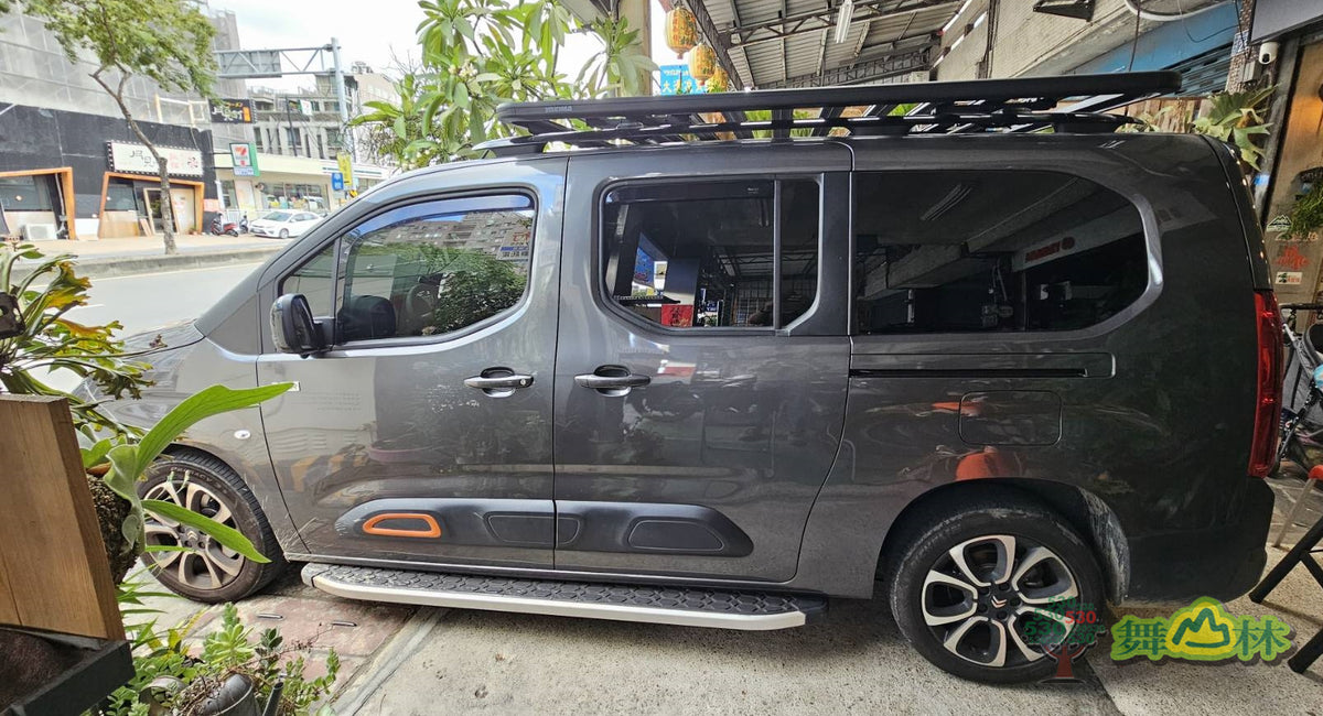 車款實裝系列》CITROËN Berlingo：車頂架 + 車頂重型平台 – Yakima-Taiwan