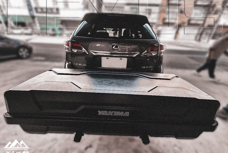 車款實裝系列》Lexus RX450安裝 : EXO SwingBase 拖車式系統 + EXO GearLocker 後背行李箱（含鑰匙 ...